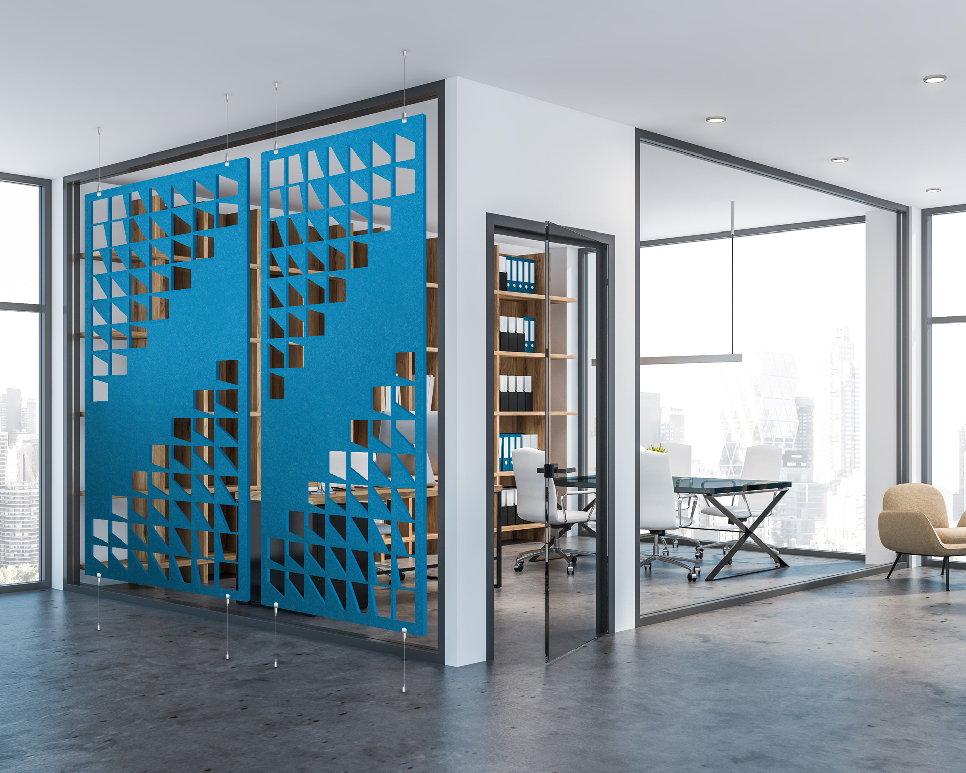 Radar Creative Cut Screens