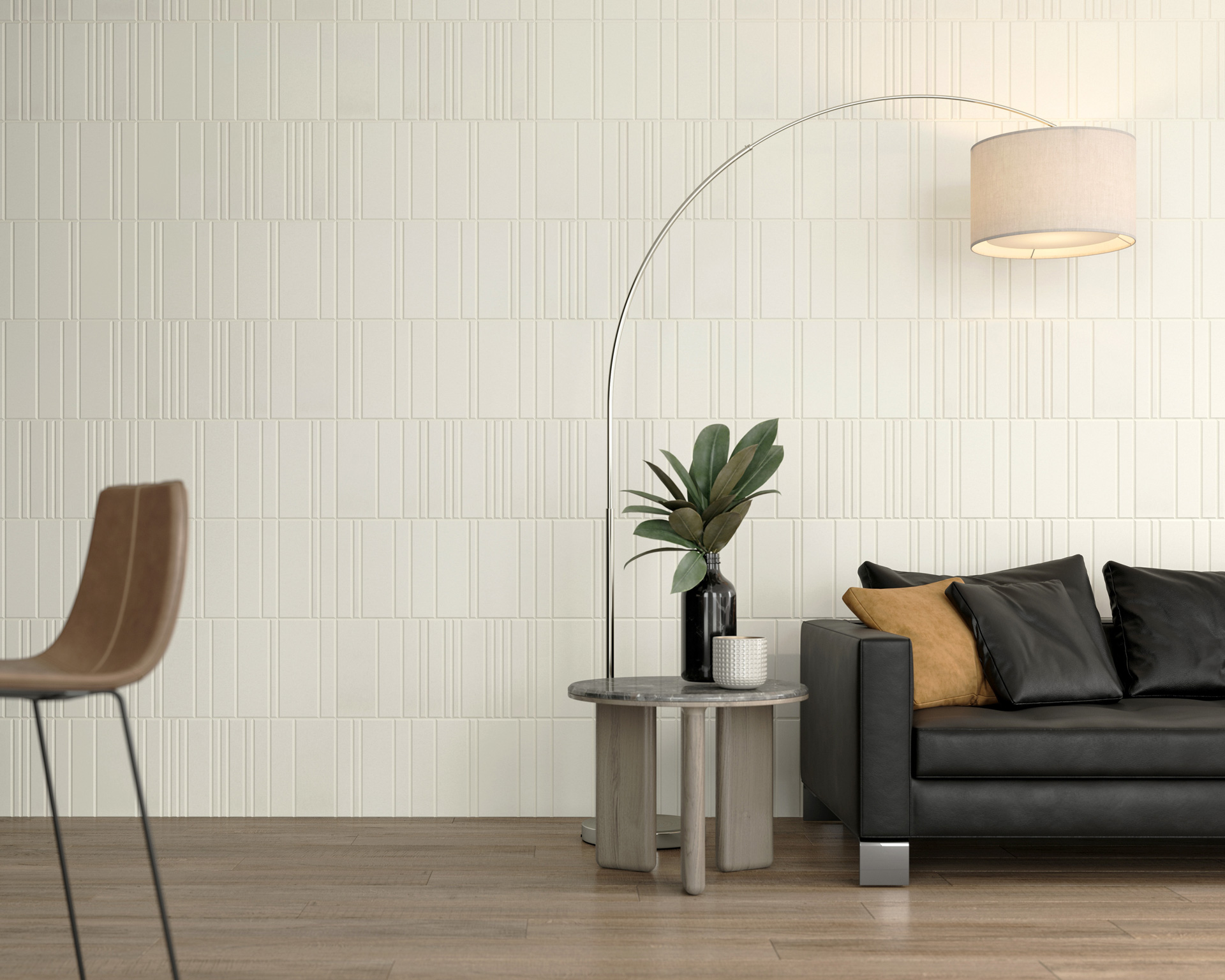 Barcode Fracture Wall Tiles