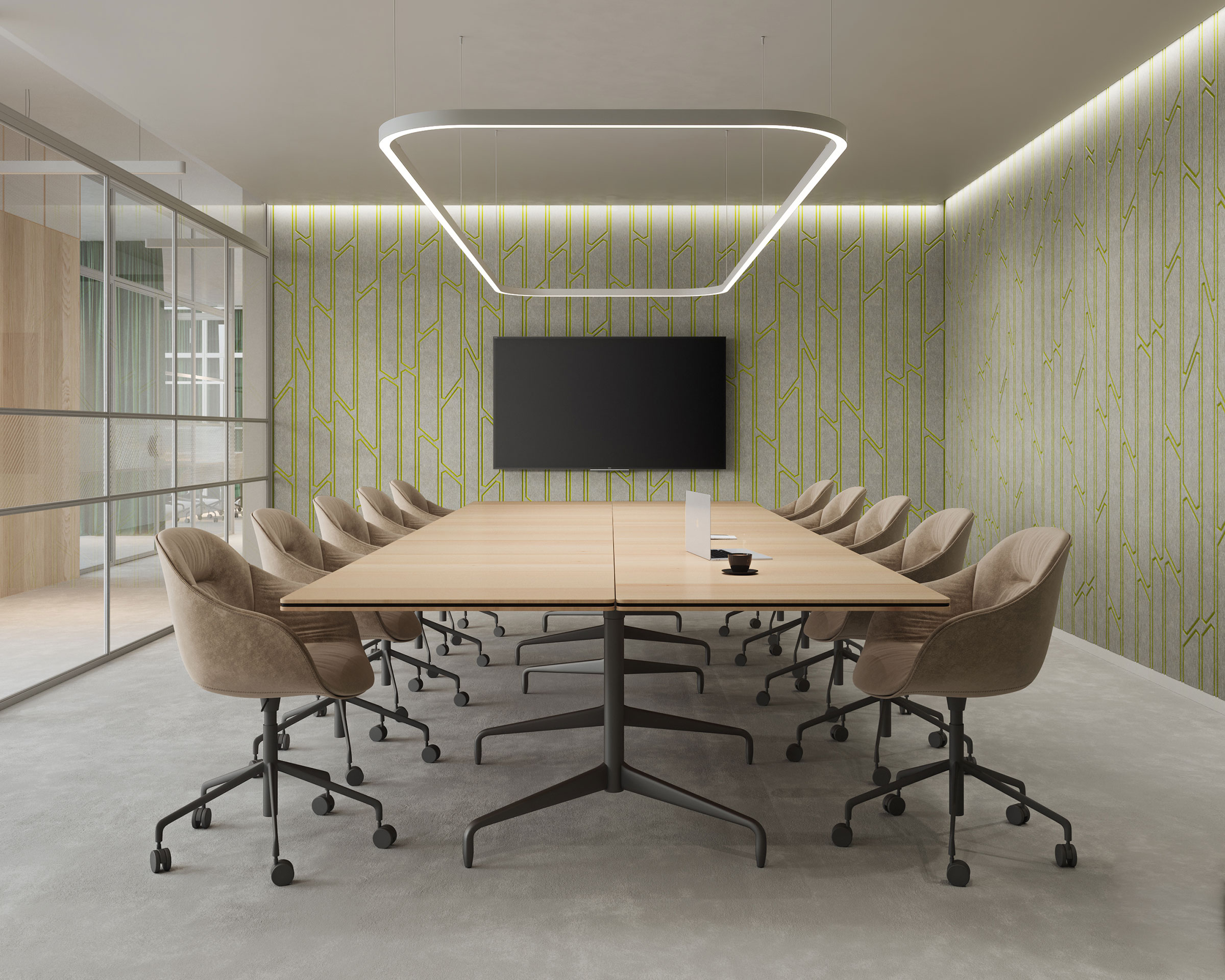 Shard Fracture Two-Tone Wall Panels