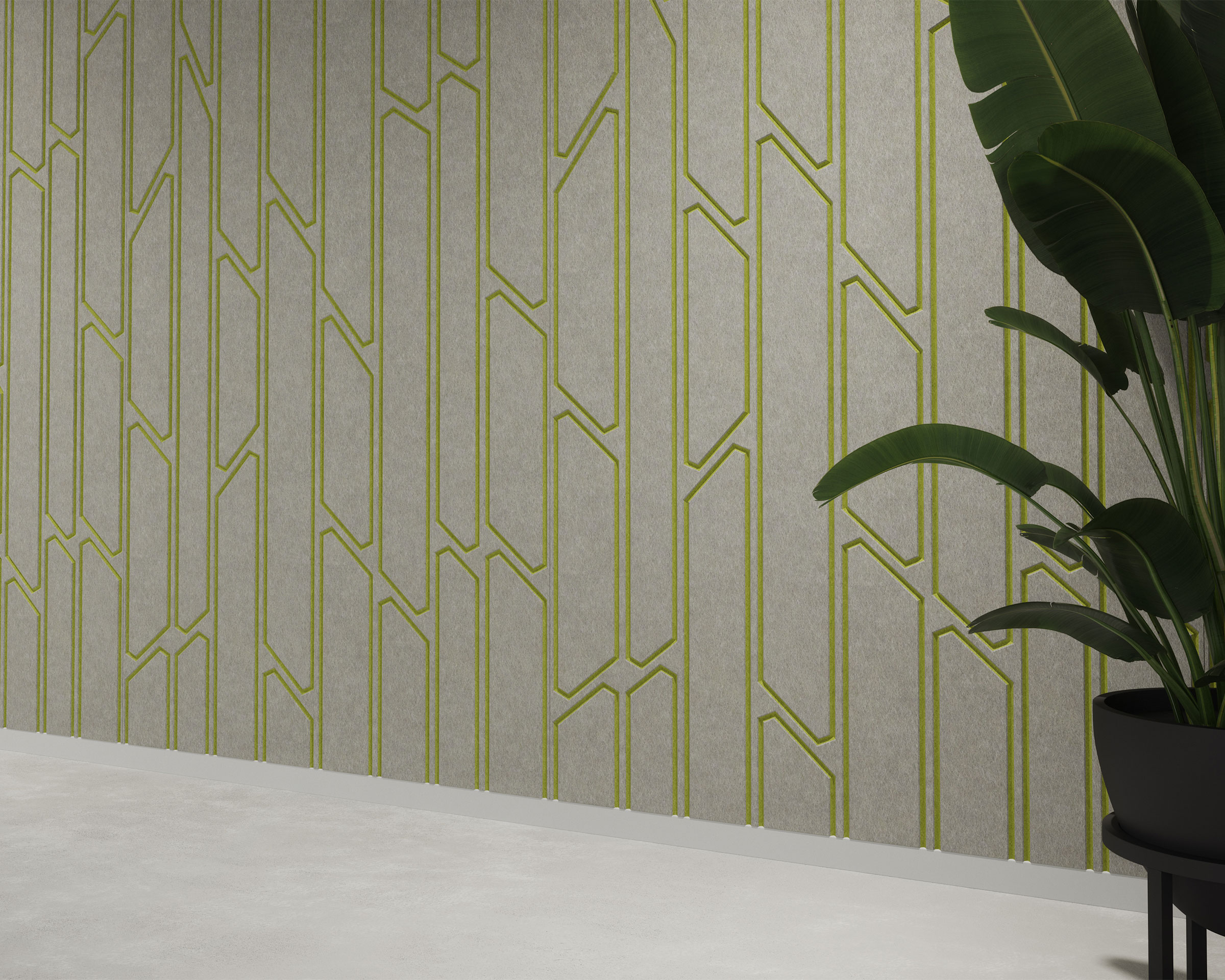 Shard Fracture Two-Tone Wall Panels