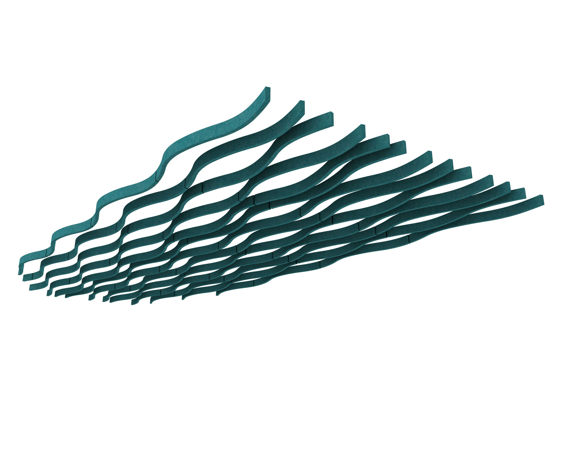 115958 Custom Curved Truss | Acoufelt