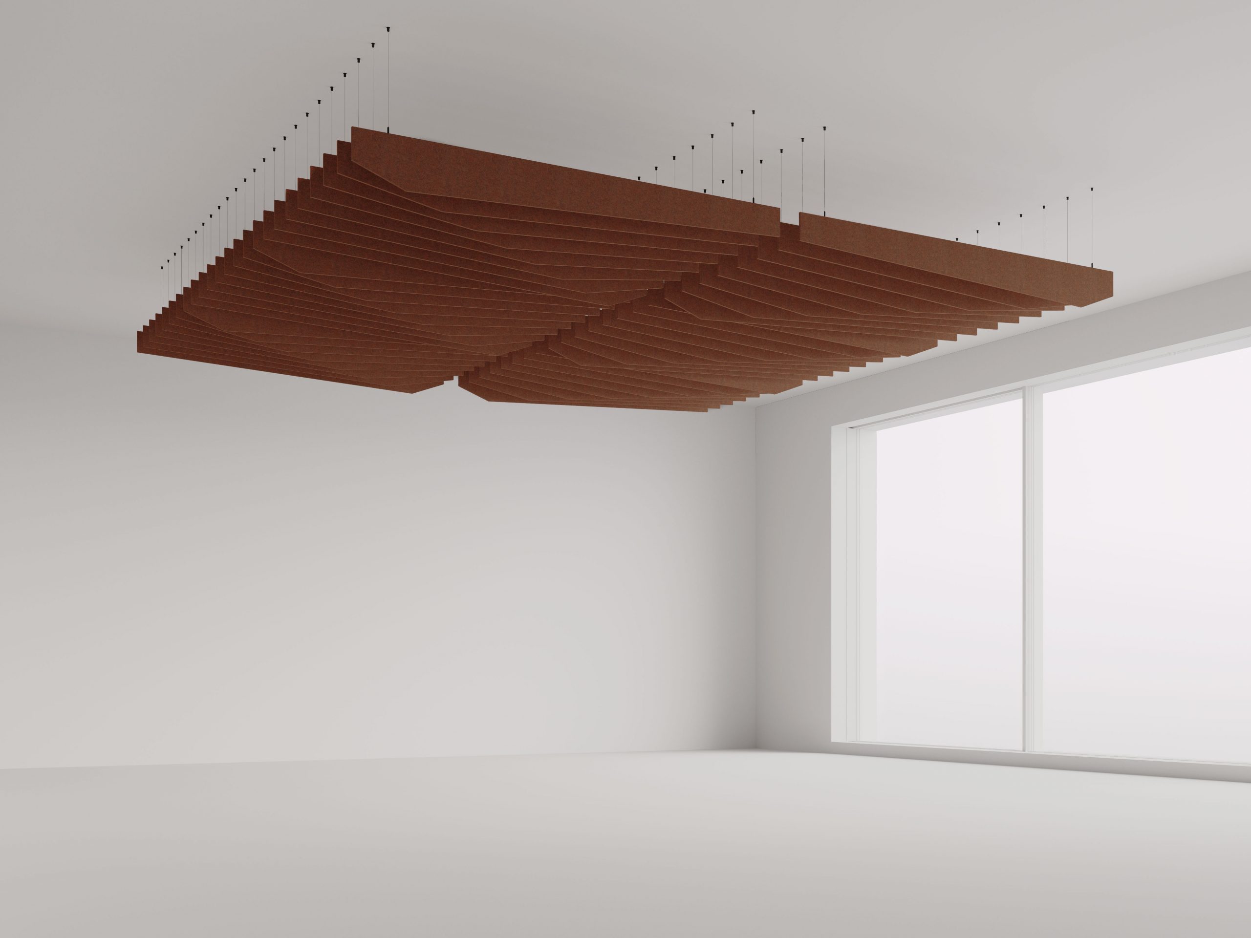 201155 Linear Ceiling Baffle - Acoufelt