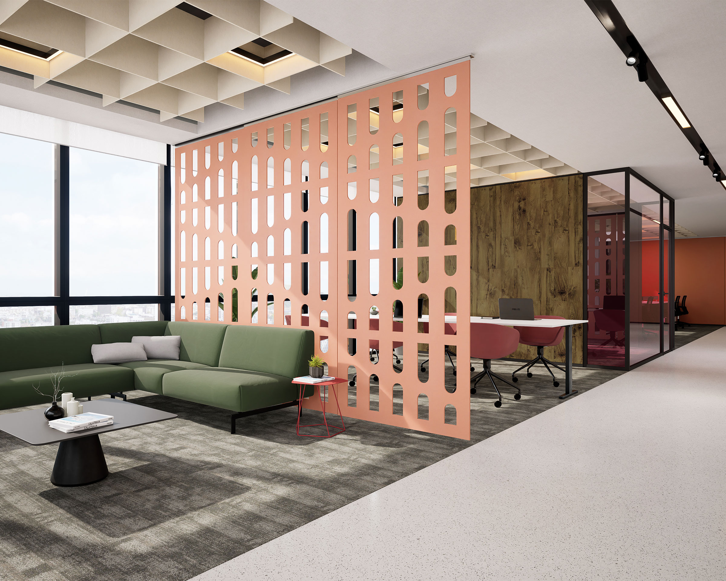 Waterfall Creative Cut Screens