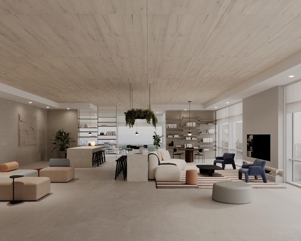 Concealed Ceiling Panels - WoodGrain