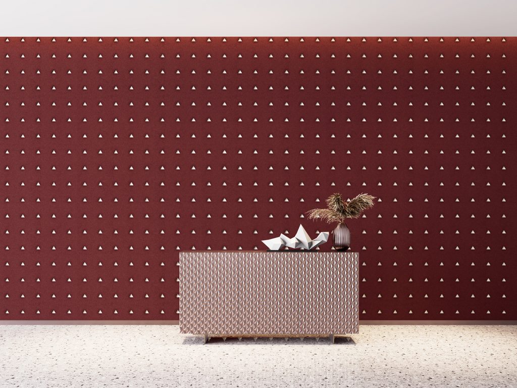 Triangle Pixel Wall Panels - Naturals