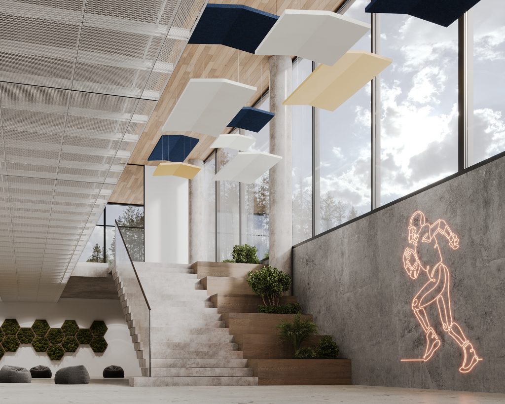 Gable Rooftop Ceiling Clouds