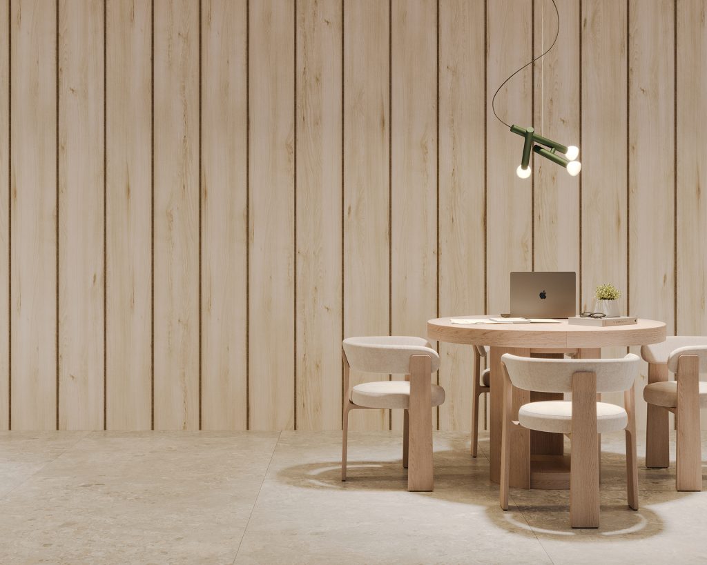 Spine, Bars B Wall Panels - WoodGrain