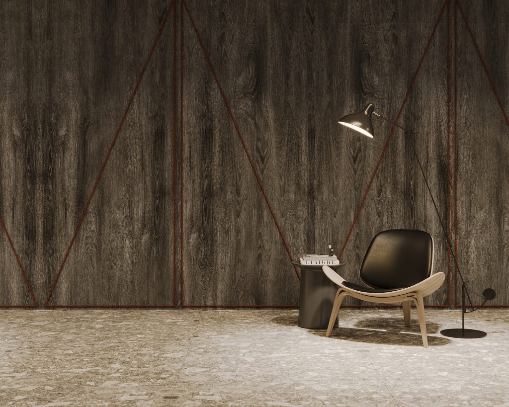 Spine, Cleave Wall Panels - WoodGrain