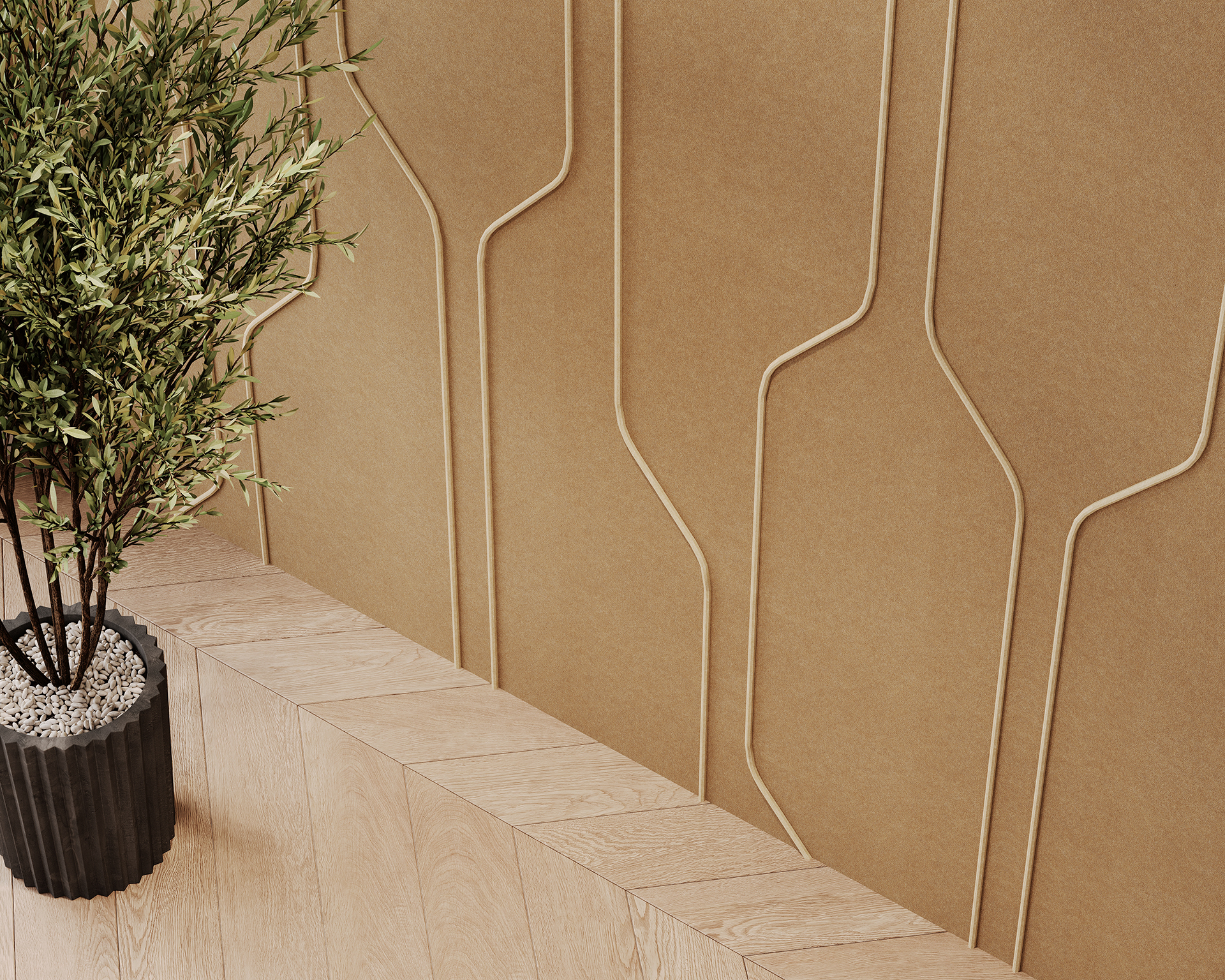 Spine, Pipeline B Wall Panels