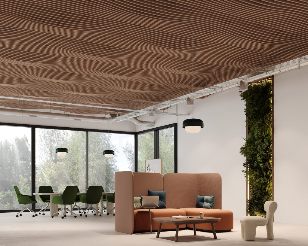 Rail, Passage Ceiling Frame - WoodGrain