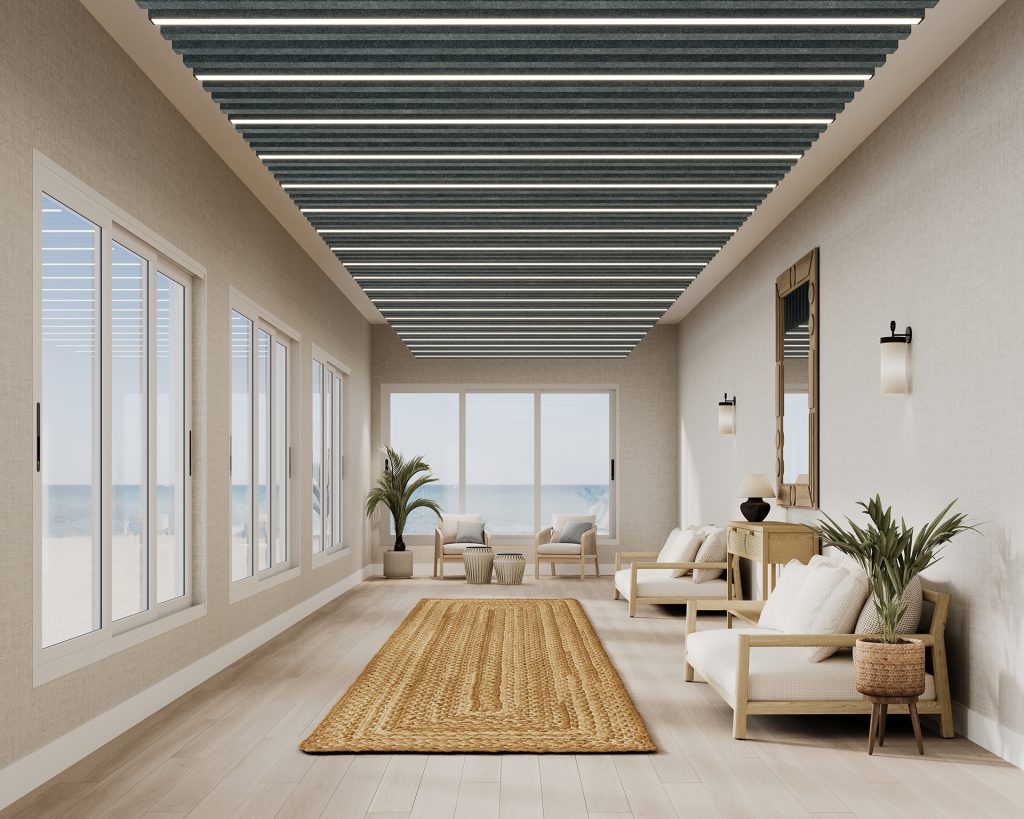 Truss LED Ceiling Baffles - Essentials