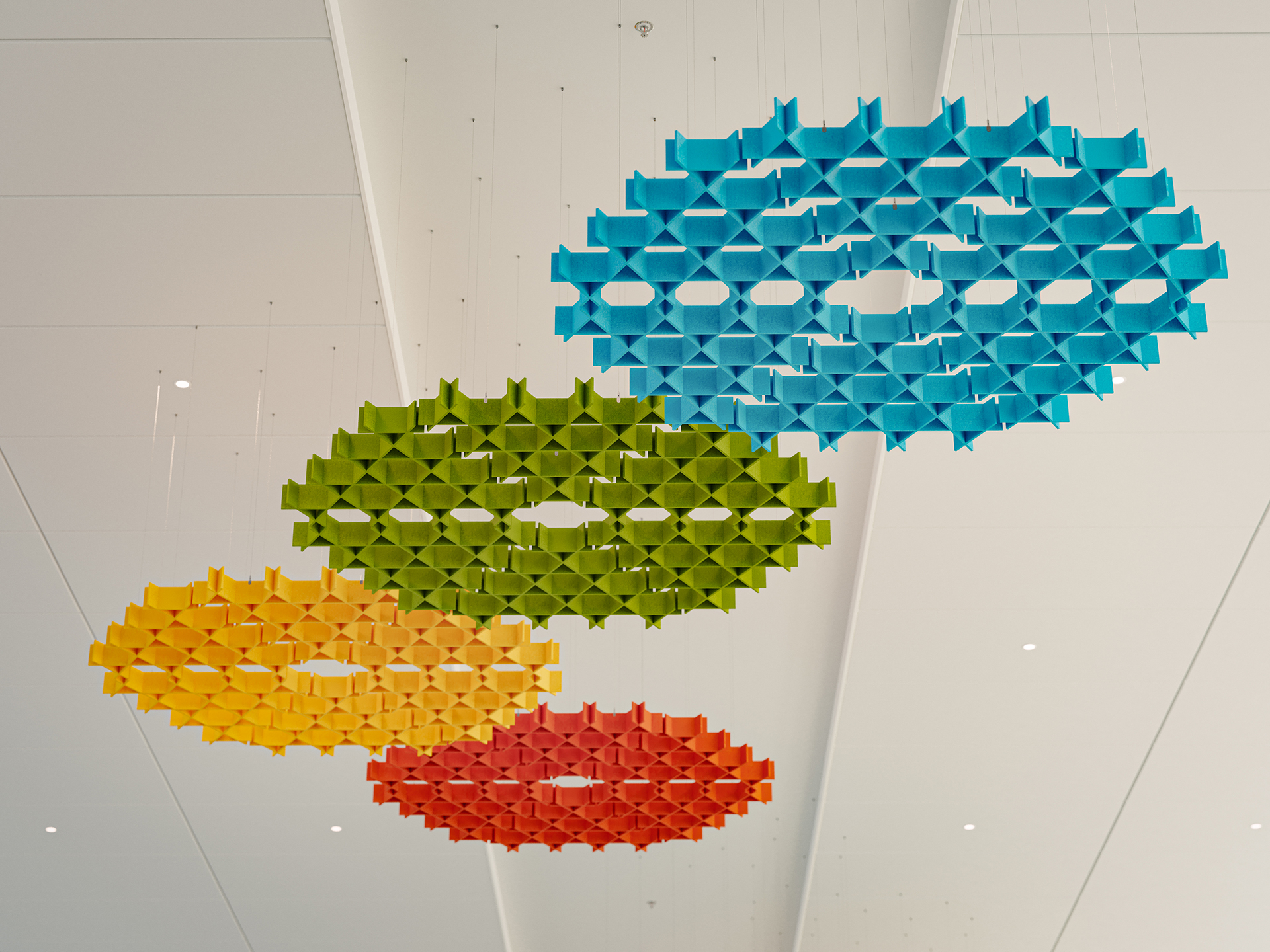 Interlace, Web Ceiling Clouds