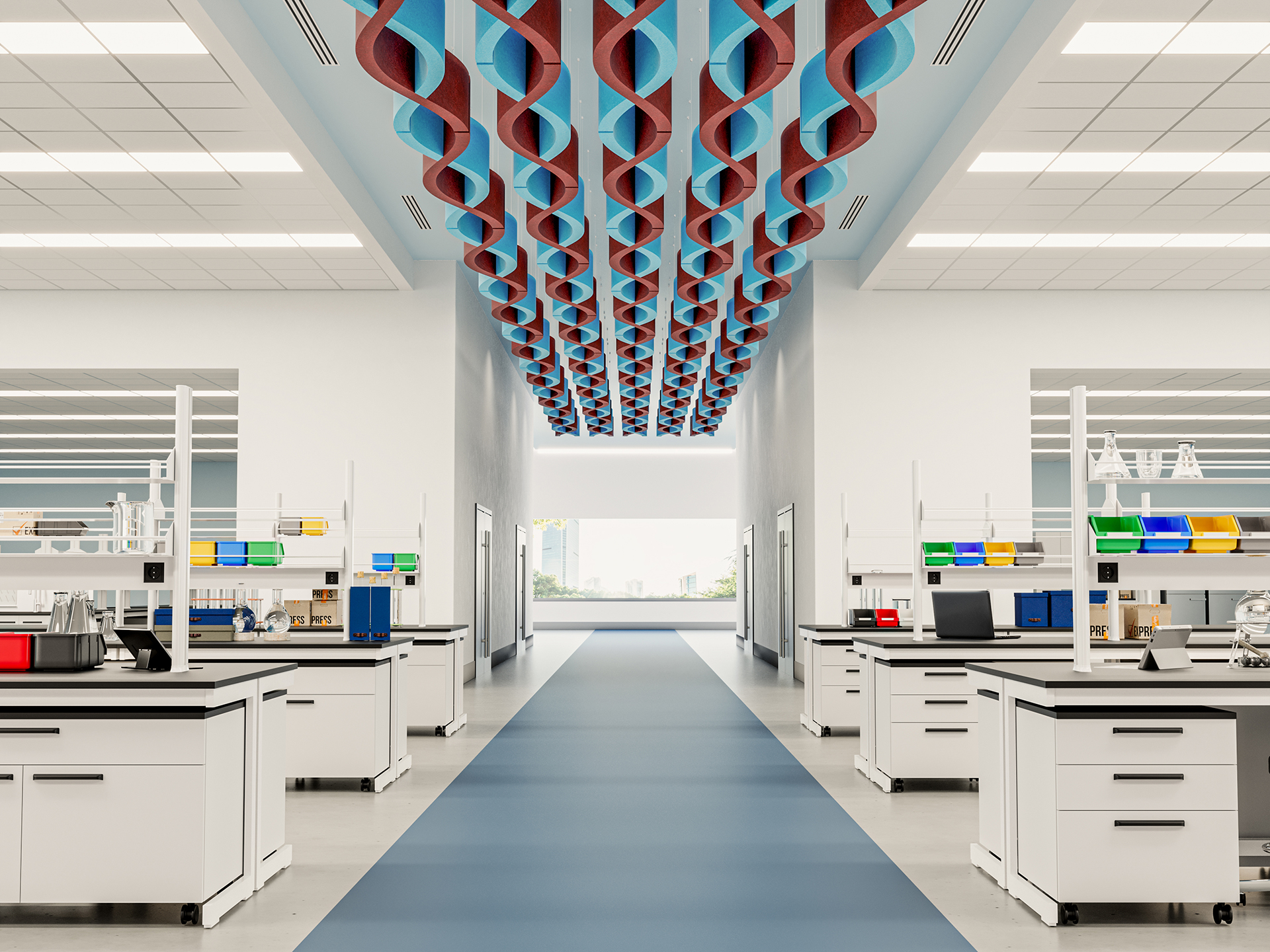 Billow Connect Ceiling Baffles