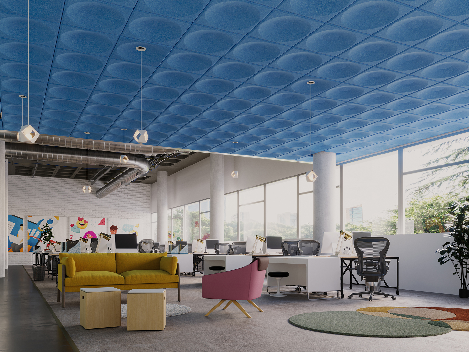 Acoustic Wall Panels, Ceiling Panels & Color Solutions | Acoufelt