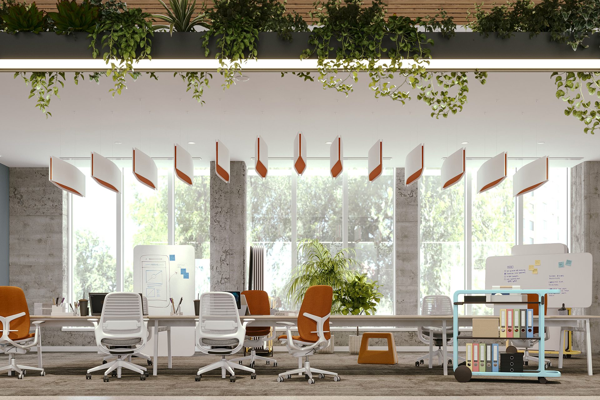 Reveal Acoustic Ceiling Baffles