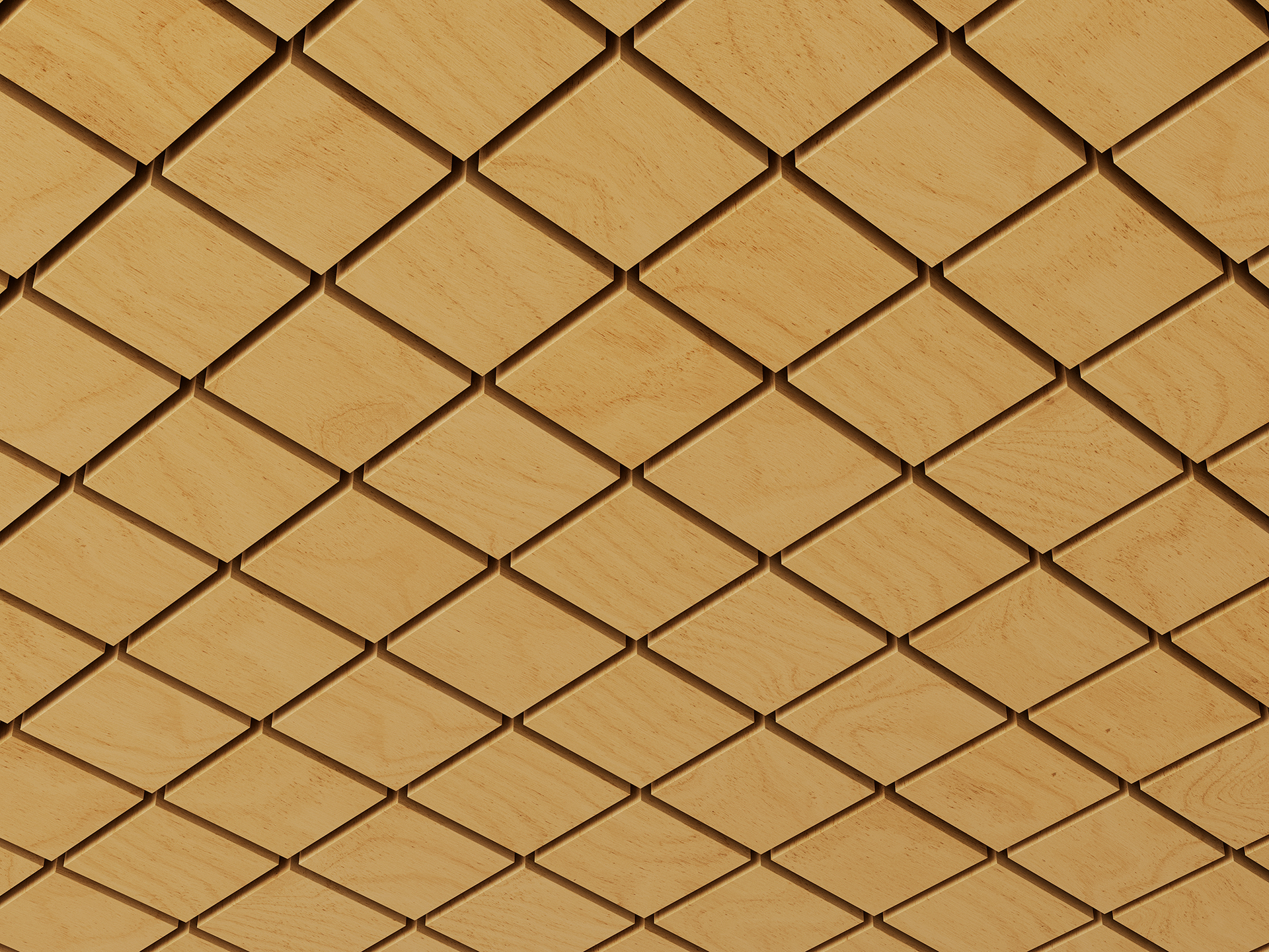 Desert Vista Ceiling Frame - WoodGrain