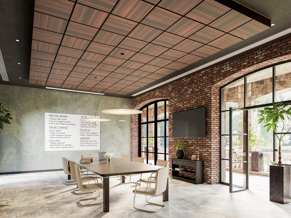 Vista, Box Ceiling Frame - WoodGrain